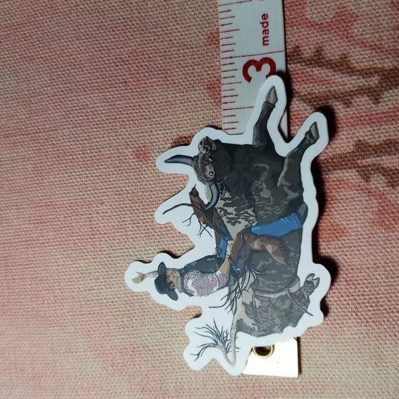Office | J Bull Rider Sticker Pegantinas Vaqueras Rodeo Sticker ...